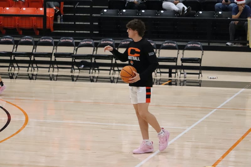 Coweta basketball player Caden Garrett shares his passion – Presented ...